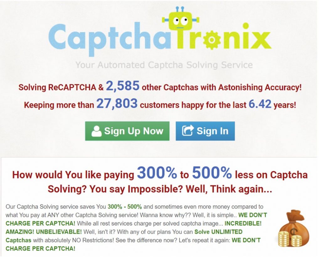 CAPTCHA - A problem or a solution